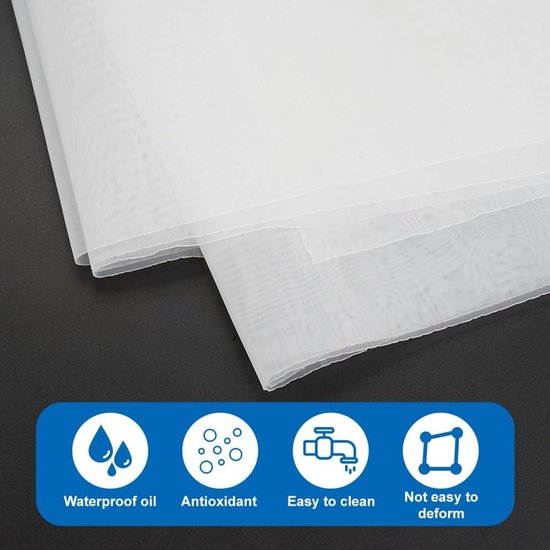 Nylon Filter Fabric 150 Micron Mesh Screen Printing White Fine Nylon ...