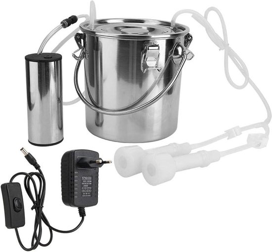 Elektrische Impuls Melker Melkmachine - Draagbaar voor Geit Schapen Koe ...