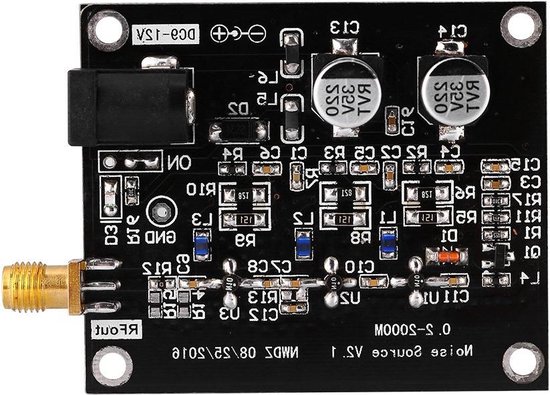 Source Noise Monitoring- 1.5GHz/DC 12V Card Module Track SMA Generator ...