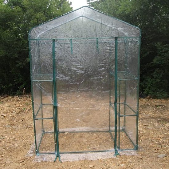 Mini Broeikas 143x73x195 cm - Draagbare Tuin Broeikas - Warme Broeikas ...