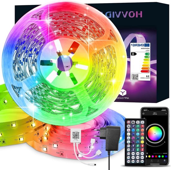 LED-strip 15M - RGB verlichting - veelzijdig voor elke ruimte | bol