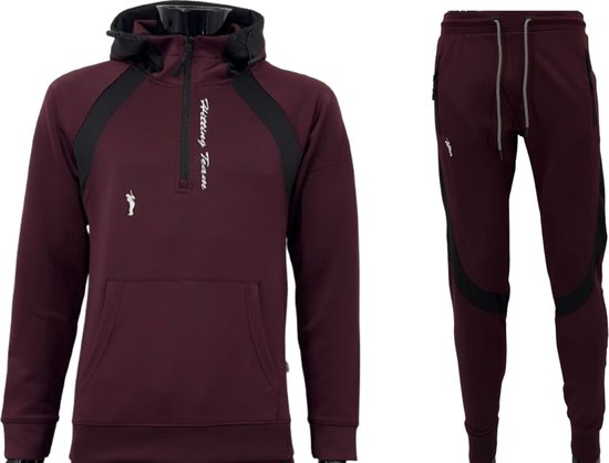 Hitman - Trainingspak Heren - Joggingpak Heren - Cadeau voor Man - Rood ...