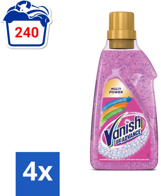 Vanish Oxi Advance - Vlekkenverwijderaar Gel - Zonder Bleek - Gekleurde ...