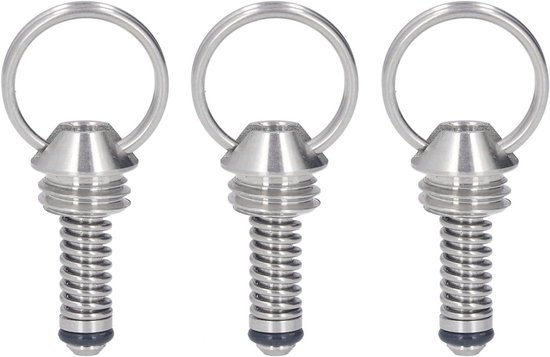 Keg Relief Valve Vervanging 3 STKS - 304 Rvs Keg Deksel Drukventiel | bol
