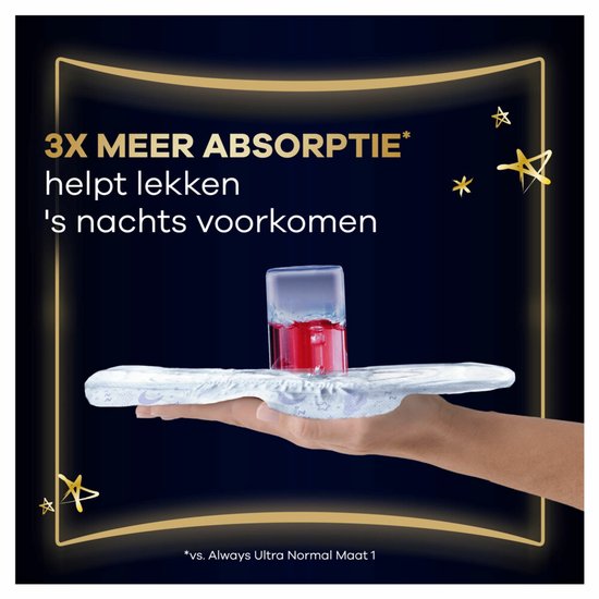 Always Maandverband Ultra Ultimate Night 18 stuks | bol