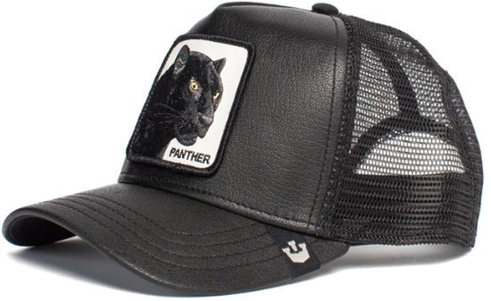 Goorin Bros. Truth Will Prevail Trucker cap - Leather Black | bol
