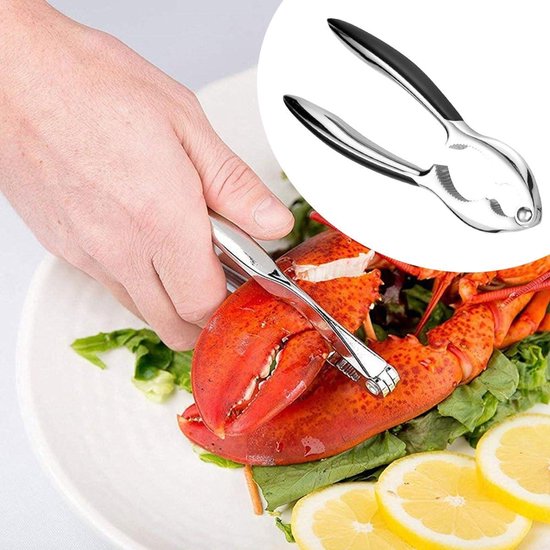 Multifunctionele notenopener met antislip handgreep en 2 uitsparingen | bol