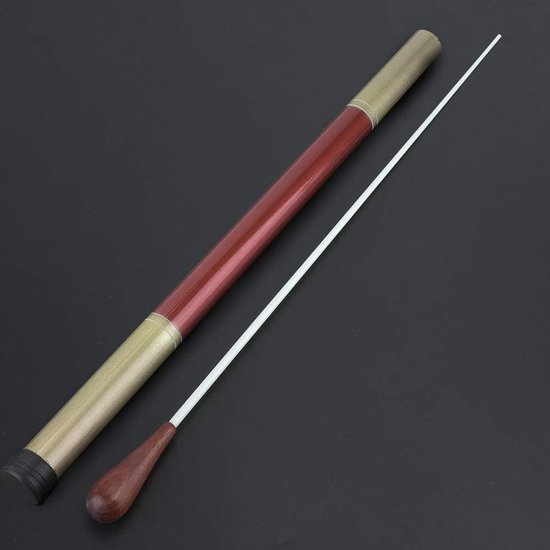 Houten dirigentenstaaf met behuizing - Orkest Baton muziek dirigent ...