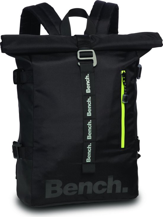 Bench Rolltop Backpack Sac à dos 15 '' noir | bol.com