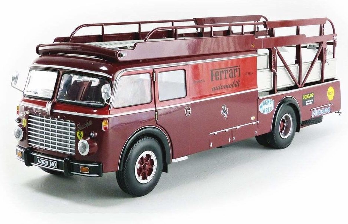 Fiat-Bartoletti Tipo 642 RN2 Ferrari Racing Car Transporter 1957 - 1:18 ...