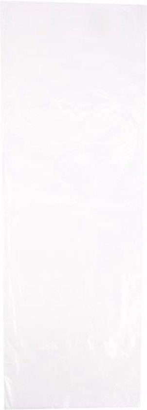 Plastic Zakken 19,1x53,3cm voor Mailings (100 stuks) | Plastic zak | bol