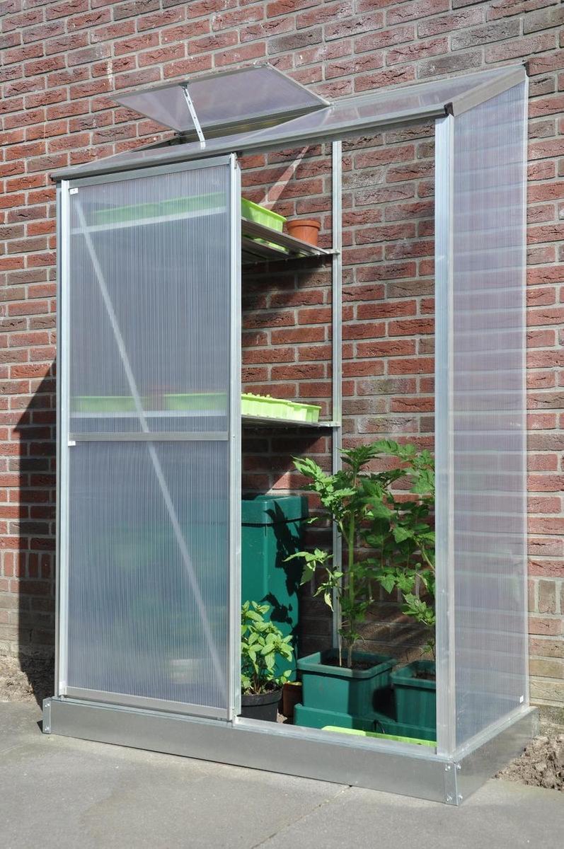 Royal Well Tuinkas muurkas Mini 2, polycarbonaat 4mm/1 | bol