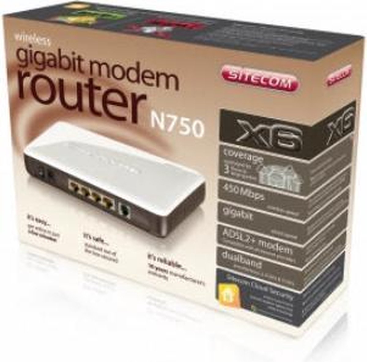 Sitecom WLM-6501 - Modem router | bol.com