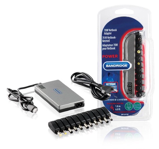 Bandridge - Voedingsadapter - 12 volt | bol