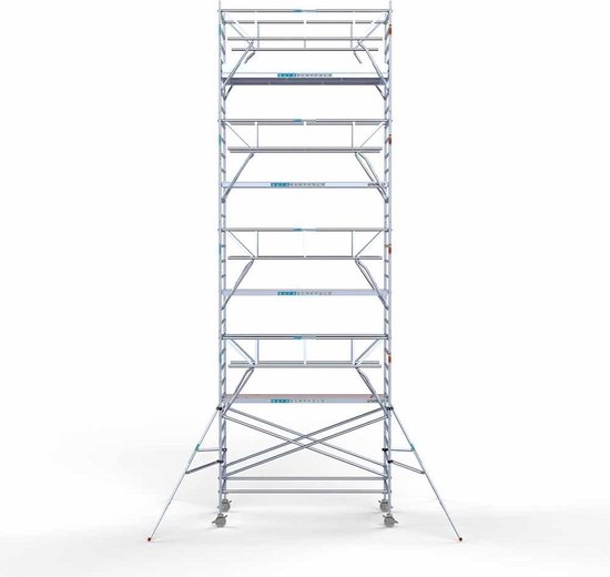 Échafaudage mobile avec double main courante avant 135x305x10.2m ... Échafaudage mobile avec double main courante avant 135x305x10.2m ...