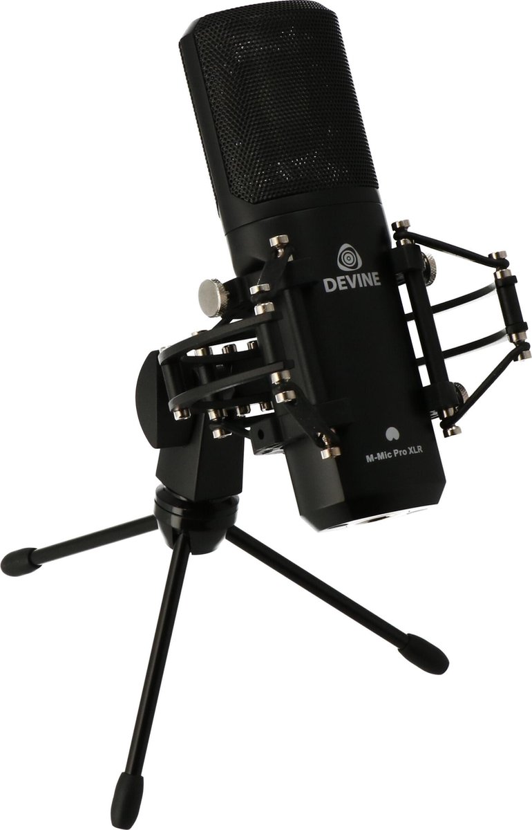 Devine M-Mic PRO XLR BK microphone à condensateur BK membrane noir ...
