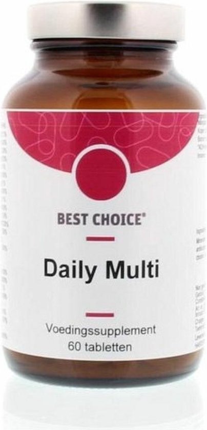 Best Choise Daily Multi - 60 Tabletten - Multivitamine | bol