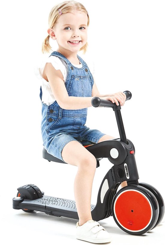 Loopfiets chipolino all ride 4 in 1 rood, van step, driewieler tot ...