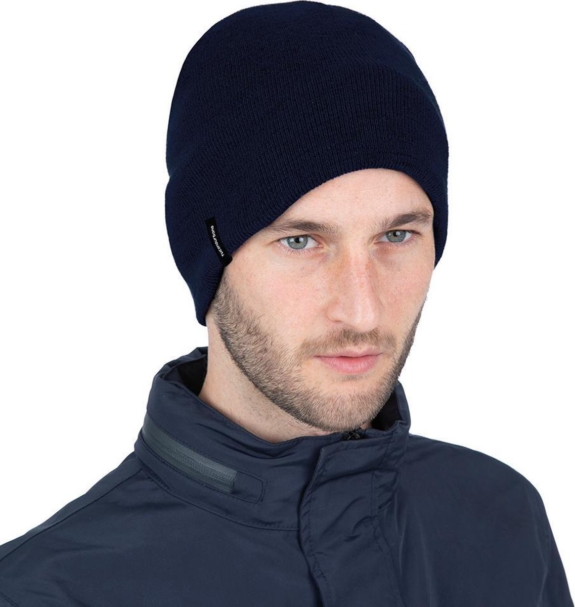 Tucano Urbano Muts York Merinowol/acrylgaren Blauw One-size | bol.