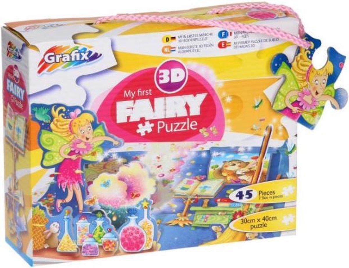 Grafix 3D puzzel Fairy 45pc | bol.com