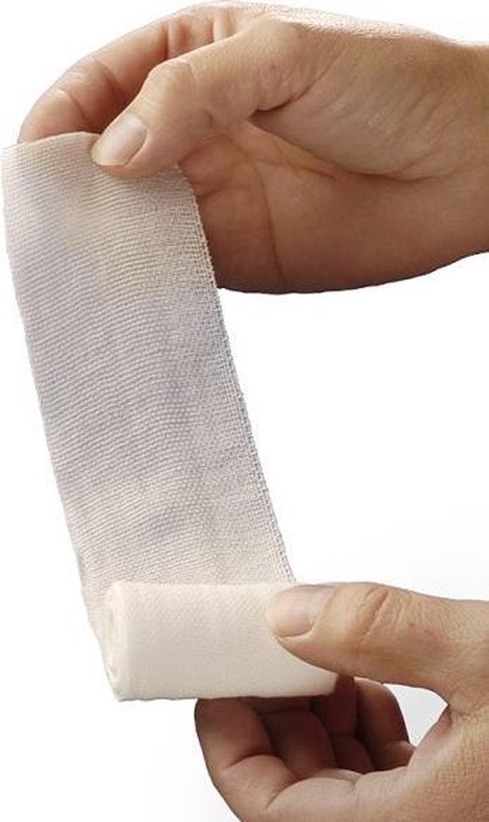 Elastisch fixatiewindsel - 4 m x 8 cm - 20 rollen | bol.com