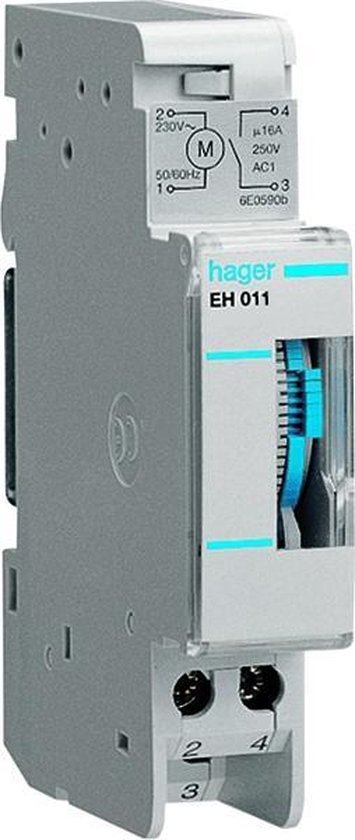 Hager schakelklok eh011 | bol.com