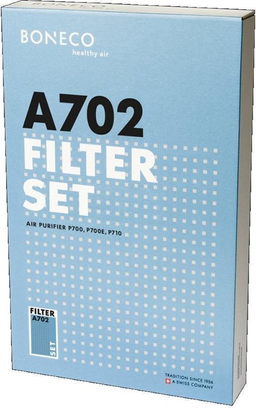 Boneco A702 Filterset voor P700 Luchtreiniger | bol