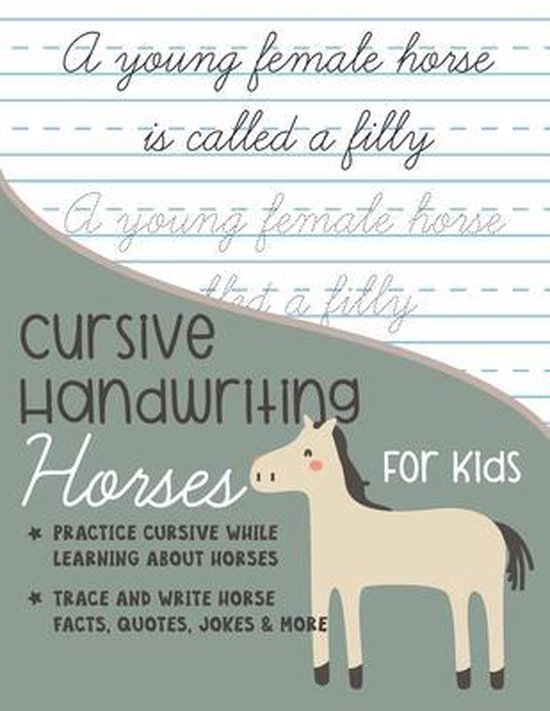 Cursive Handwriting Horses for Kids, Kenniebstyles Journals ...