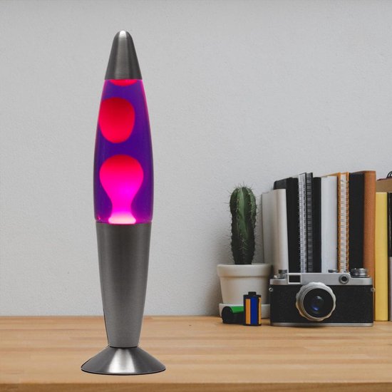 Lavalamp voor Kinderen - Rood & Paars - Lavalamp - Lava Lamp ...