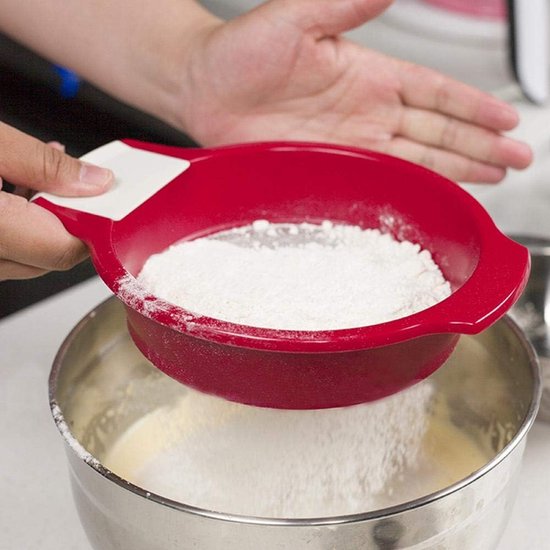 Meel Zeef Rvs Fijne Mesh Zeef Zeven Pan Voedsel Thee Suiker Meel Zeeven ...