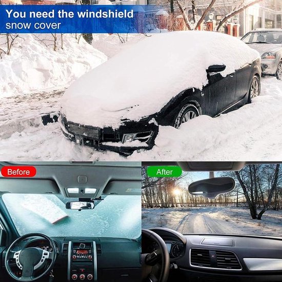 Anti Vries Deken Auto met 9 Magnetisch, Anti Ijssdeken Auto ...