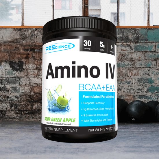 Amino IV (390g) Sour Green Apple | bol