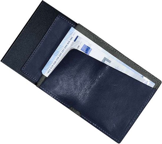 Tony Perotti - Furbo blauw basic kaarthouder met bankbiljetvak (zonder ...