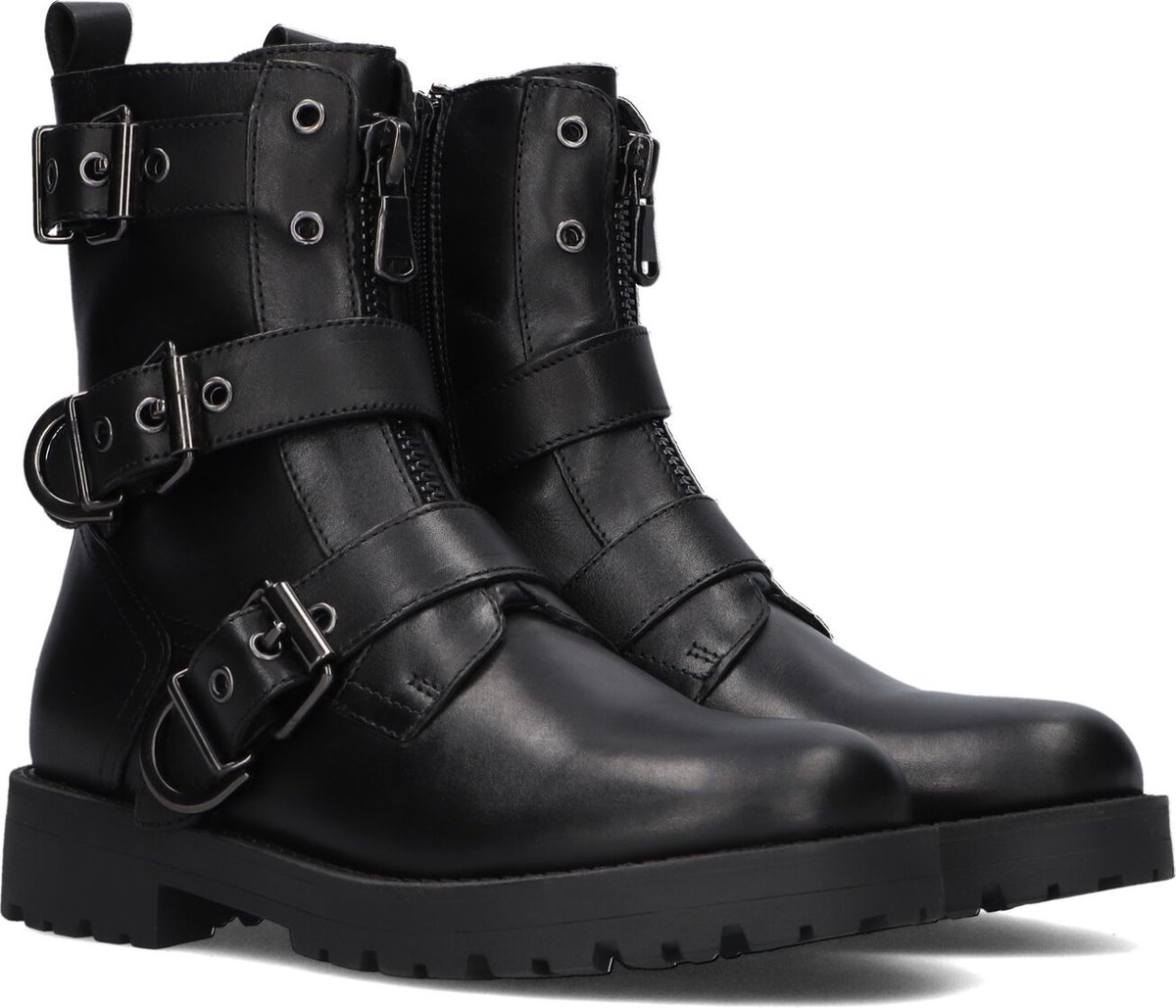 Omoda Lpmonk-01 Biker boots Dames Zwart - Schoenen.nl
