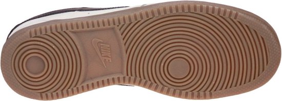 Nike Court Vision Low Beige-Zwart | bol