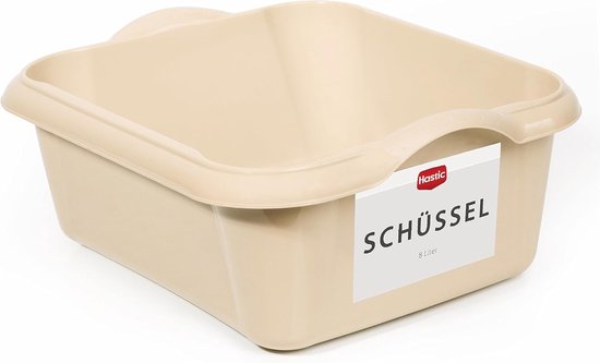 Waskom plastic 8 l - afwasbak rechthoekig - afwasbak - kunststof kom ...