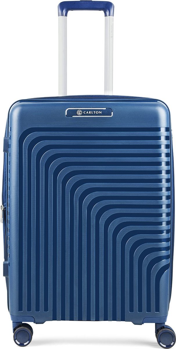 Carlton Wego Plus - Ruimbagage Koffer - 65 cm - Blue | bol