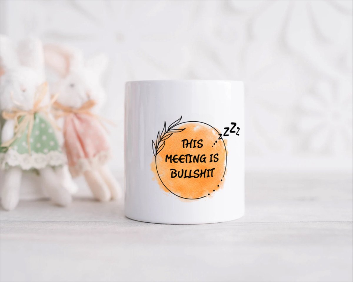 Akyol - collega cadeau Spaarpot - Collega - cadeau mok - collega kado ...