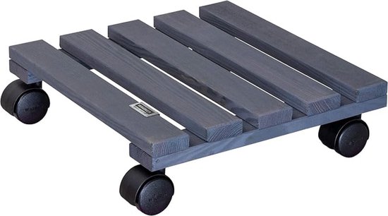 Plantenroller, bloemenroller / plantstand 29 x 29 x 8 cm | bol