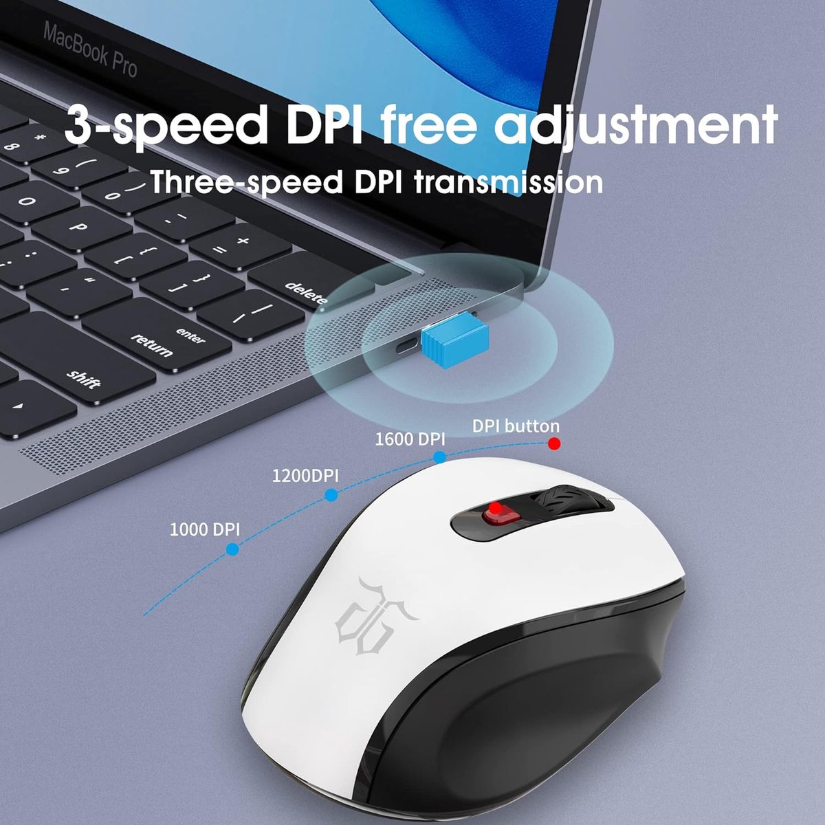 60% toetsenbord muis set draadloos, draadloos gaming toetsenbord en ...