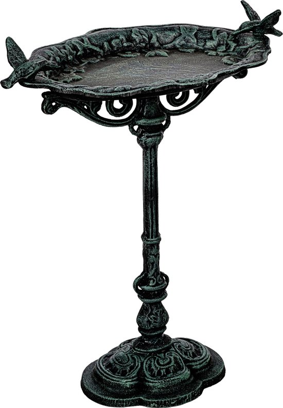 Vogelbad op voet - Vogelvoeder - Vogeldrinkbak - Vogelbad op sokkel ...