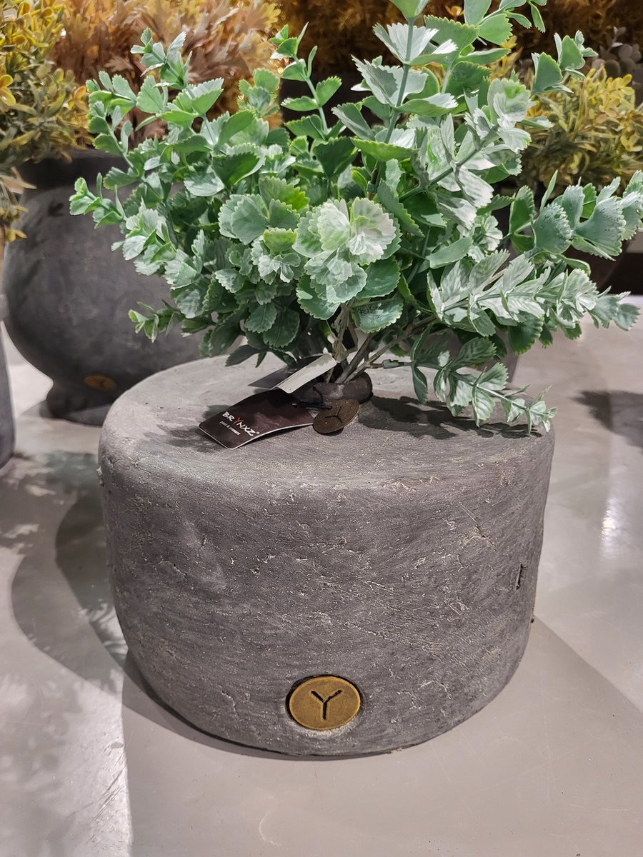 Vaas - Decoratie vaas - Grijs - Beton - Deluxe - Cosy - Landelijk ...