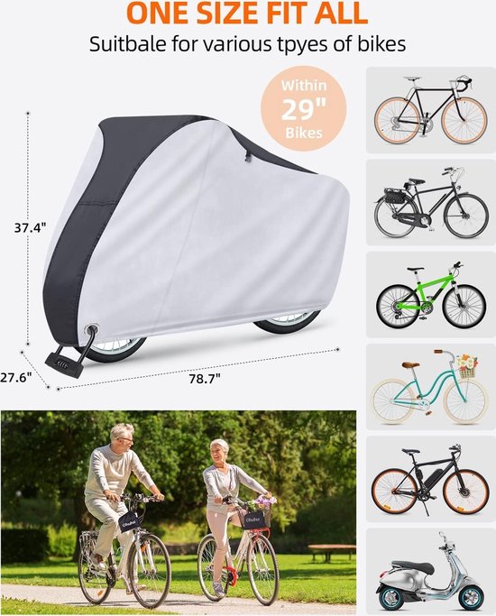 Fietsgarage, fietshoes, waterdicht, 210T nylonweefsel, hoogwaardige ...