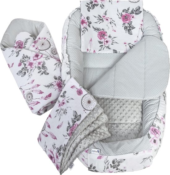 5-delige Baby Nest Set 100 x 60 x 15 cm, Verwijderbare Inleg Bed ...
