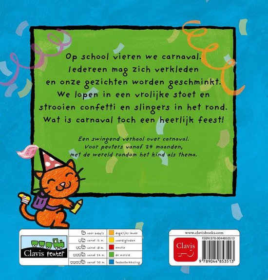 Kaatje - Kaatje viert carnaval, Liesbet Slegers | 9789044853513 | Boeken | bol