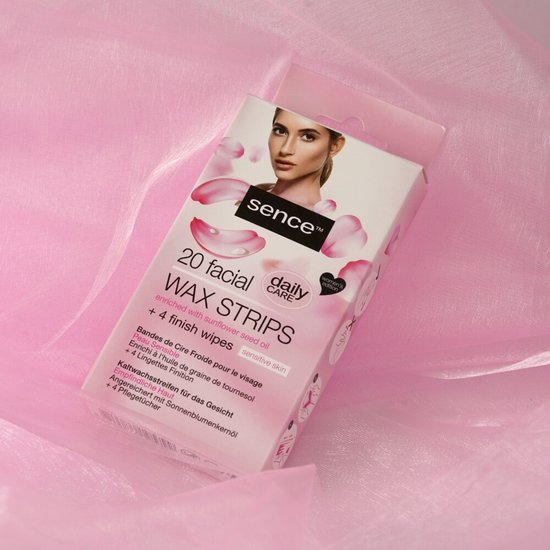 Sence Wax Strips voor het Gezicht - 6 x 20 stuks - Voordeelverpakking | bol