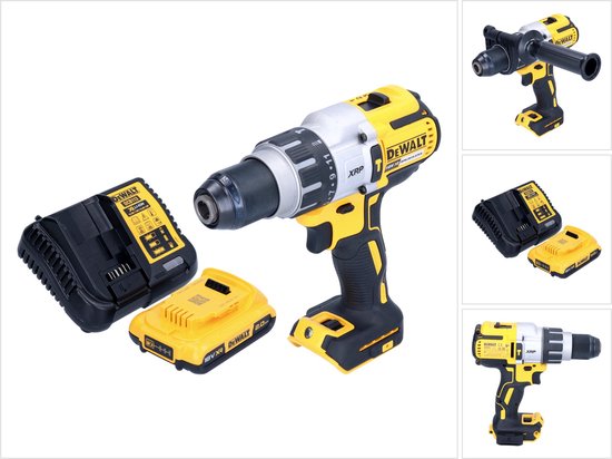 DeWalt DCD 996 D1 accu klopboormachine 18 V 95 Nm borstelloos + 1x accu ...