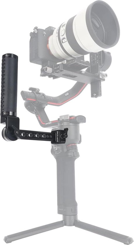 Verstelbaar Lederen Handvat Grip voor DJI RS2 RSC2 RS3 RS3 Pro Stabilizer Gimbal met... | bol