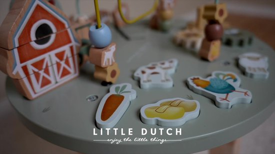 Little Dutch - Activiteitentafel FSC - Little Farm | bol