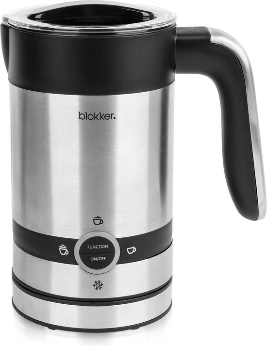 Blokker Melkopschuimer Elektrisch RVS 450W – Melkschuimer BPA Vrij ...